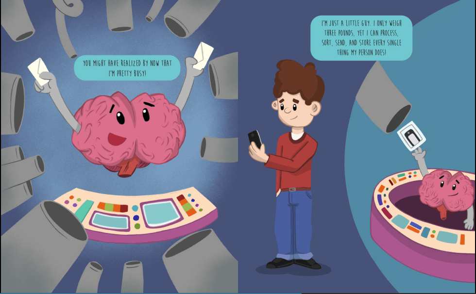 Brian the Brain Head Space (signed copies) - Traveling Chalkboard