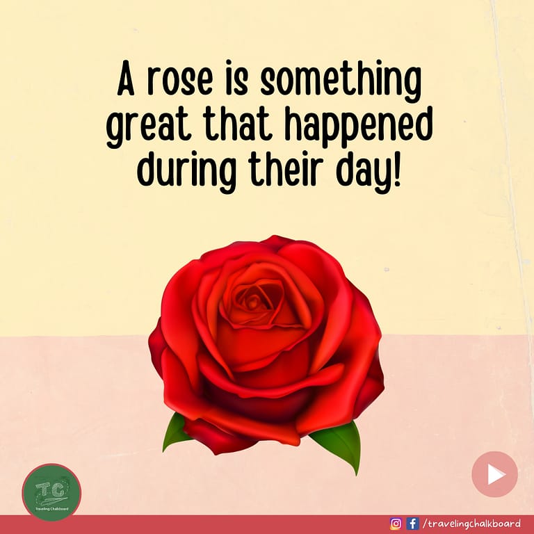 Mindfulness techniques for kids: rose and thorn - Traveling Chalkboard